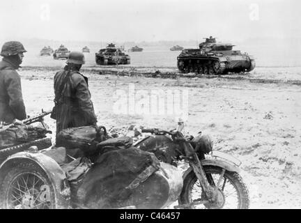 German convoy on the advance in Russia, 1941 Stock Photo - Alamy