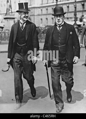 Arthur Neville Chamberlain and Stanley Baldwin, 1926 Stock Photo - Alamy