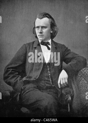 Johannes Brahms c. 1870 Stock Photo - Alamy