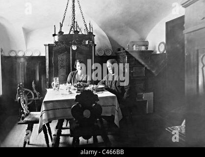 Austrian composer Franz Lehar and his wife Sophie Lehar on their ...