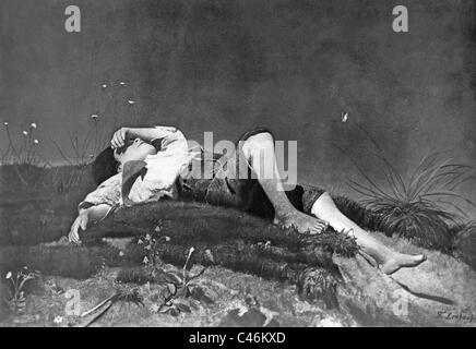 Franz von Lenbach Stock Photo - Alamy