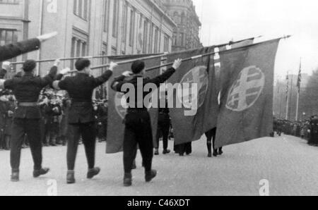 Second World War: Norwegian campaign. German troops in Norway, 1940 ...