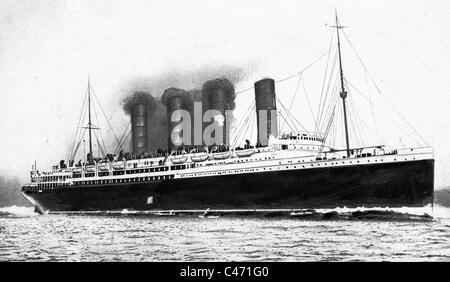 Sinking of the 'Lusitania', 1915 Stock Photo - Alamy