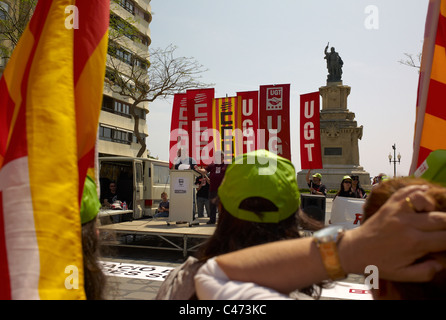 Day of The Workers, 1st of May, Spain Stock Photo - Alamy