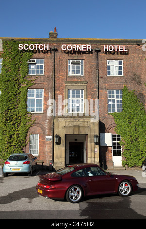 Scotch Corner Hotel on the junction of the A1 / A66 in North Yorkshire ...