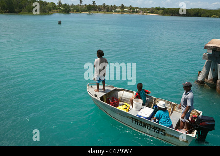 Australia, Queensland, Torres Strait Islands, aerial view of Thursday Island Stock Photo - Alamy
