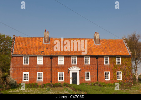 Exterior Georgian country red brick house climbers Exteriors houses ...