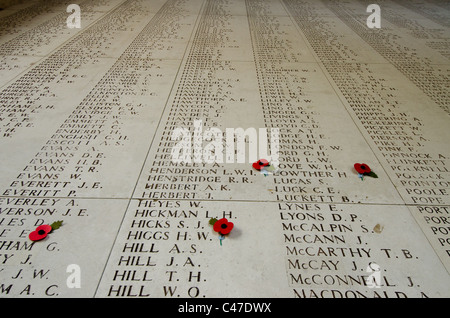 Names of missing First World War One soldiers of the WW1 British Armies ...