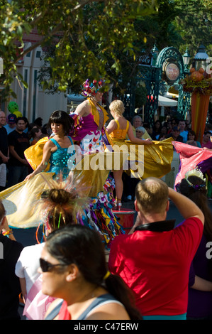 Dance Show at Disneyland Stock Photo - Alamy