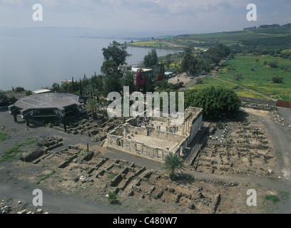 Israel Sea of Galilee Capernaum a view of the Sea of Galilee Stock ...