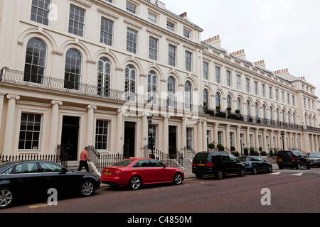 Terrace of Regency houses by John Nash, St. Andrews Place, Regent's ...