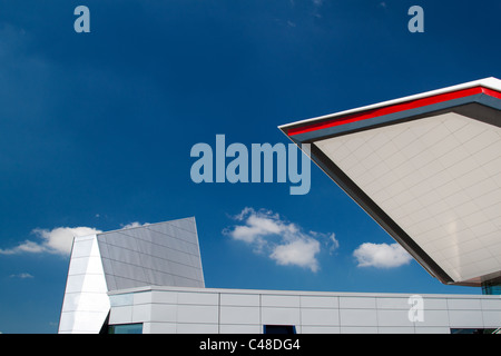 The Wing Pit Building at Silverstone Racing Circuit Stock Photo - Alamy