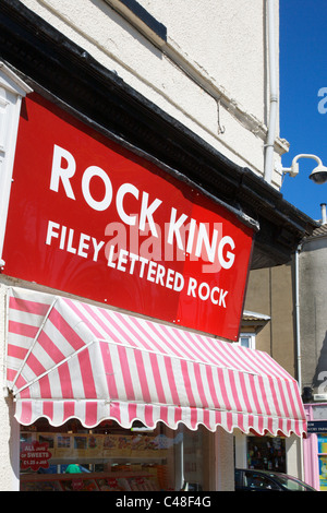 FILEY ROCK SHOP NORTH YORKSHIRE Stock Photo - Alamy