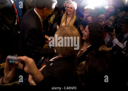 Mitt Romney at the CPAC Conservative Political Action Conference held ...