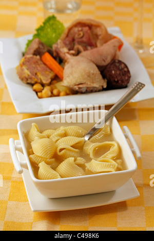 Escudella i carn d'olla (Catalan stewed). Recipe available Stock Photo ...
