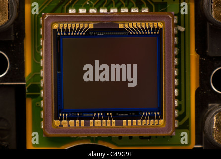 ten megapixels sensor from a compact camera Stock Photo - Alamy