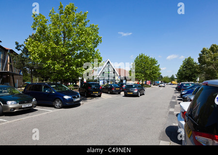 Birchanger services on the M11 motorway in Essex, England Stock Photo ...