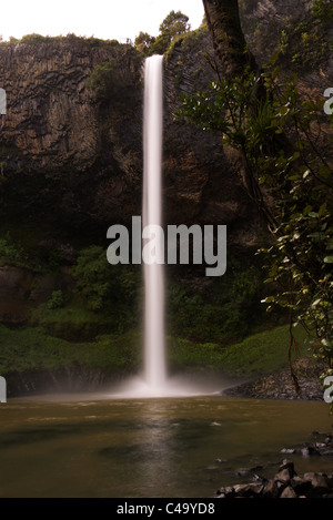 Bridal Veil Falls, Raglan, Waikato, North Island, New Zealand Stock ...
