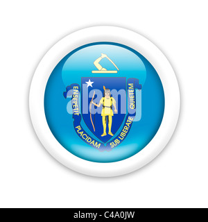 Flag of Massachusetts Stock Photo - Alamy