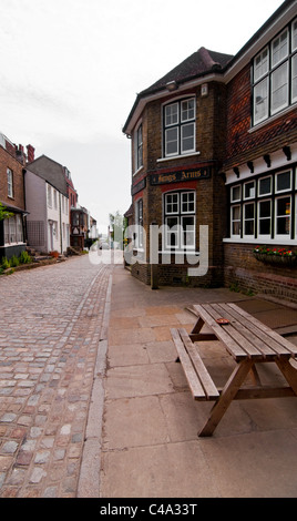 Upnor High Street Medway Kent UK Stock Photo - Alamy