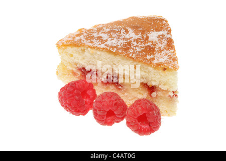 raspberry sponge cake Stock Photo - Alamy