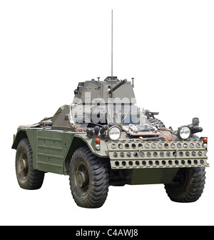 Daimler a Ferret a British army armoured car at a military vehicle ...