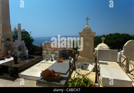 Nice France Cemetery Gravestones Stock Photo - Alamy