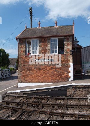 Williton Signal Box West Somerset Railway Stock Photo - Alamy