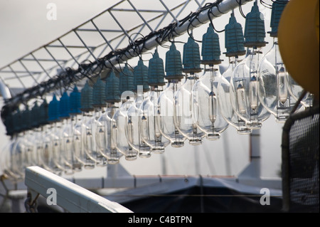 big light bulbs fishing boat Stock Photo - Alamy