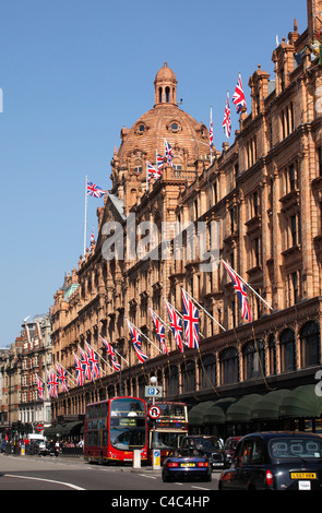 England, London, Knightsbridge, Harrods, Street Address Number Stock ...