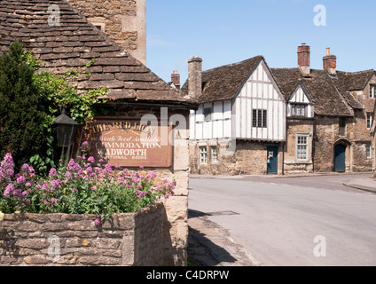 Lacock Chippenham Wiltshire England Stock Photo - Alamy