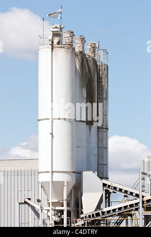cement silo factory silos storage production site ugly building tower ...