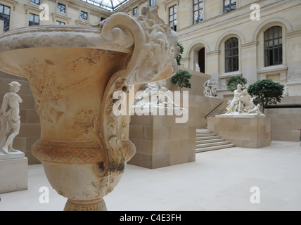 Cour Puget in the Louvre Museum in Paris Stock Photo - Alamy