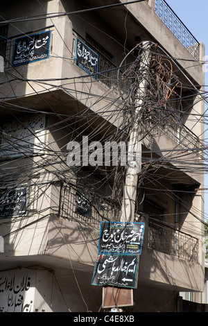 electricity wires in Lahore, Pakistan Stock Photo - Alamy