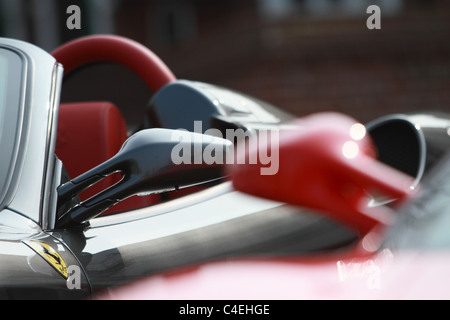 Red Ferrari sportscars Stock Photo - Alamy