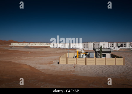 Al Ain Housing project sewerage treatment plant Stock Photo - Alamy