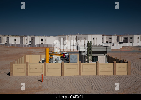 Al Ain Housing project sewerage treatment plant Stock Photo - Alamy