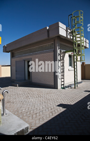 Al Ain Housing project sewerage treatment plant Stock Photo - Alamy
