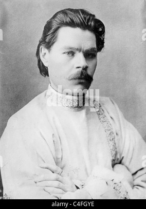 Soviet author Aleksey Maximovich Peshkov, known as Maxim Gorki or Maxim ...