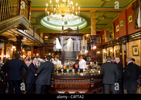 Traditional pub The Counting House in Cornhill, Square Mile, City of ...