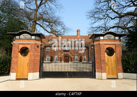Heath Hall on The Bishops Avenue, London N2, England, UK Stock Photo ...