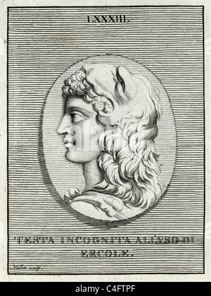 Heracles, hero of Greek mythology. He was the son of Zeus and Alcmena ...