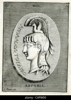 Ancient Greece. Engraving of Athenian women at home. Engraving, 1879. Color Stock Photo - Alamy