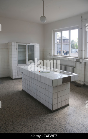 The medical experimeantation rooms at Sachsenhausen concentration Stock ...