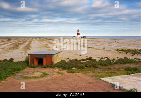 Orford Ness spit and lighthouse; Suffolk Stock Photo - Alamy