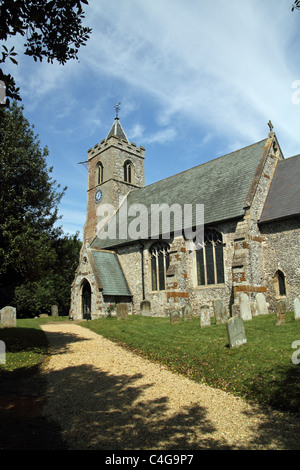 St Andrews's Church, Ringstead, Norfolk, England Stock Photo - Alamy