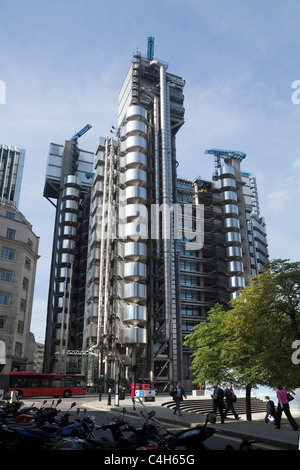 The Lloyd's building City of London the headquarters of the insurance ...