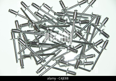 Pop rivets for metal fabrication Stock Photo - Alamy
