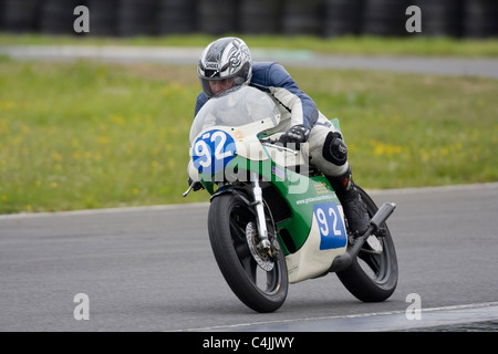 Yamaha TZ 350 ridden by Jack Gristwood Stock Photo - Alamy