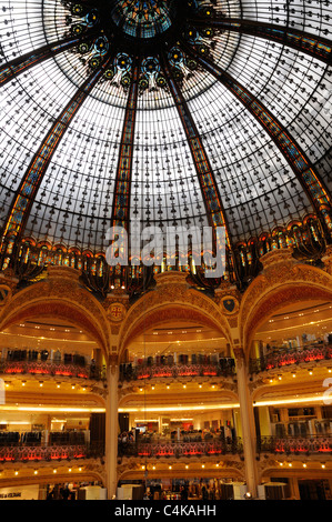 Paris, France, Inside Luxury Parisian Cafe, "Le Grand Cafe", Opera ...